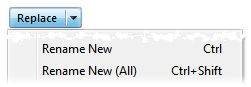 The Confirm File Replace Dialog