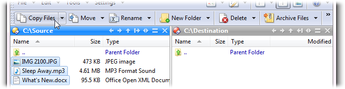 Source and Destination
