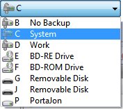 Drive List Configuration