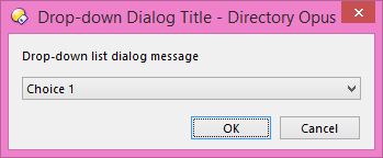 Dialogs and Popup Menus