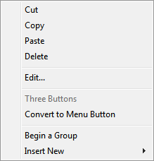 Toolbar Context Menus