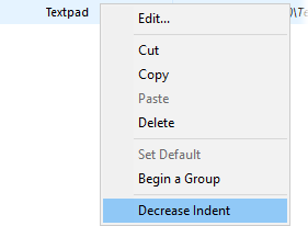 Context Menu