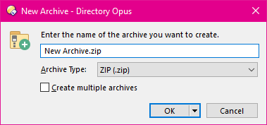 Creating Archives