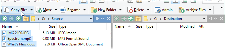 Source and Destination