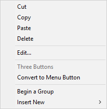 Toolbar Context Menus